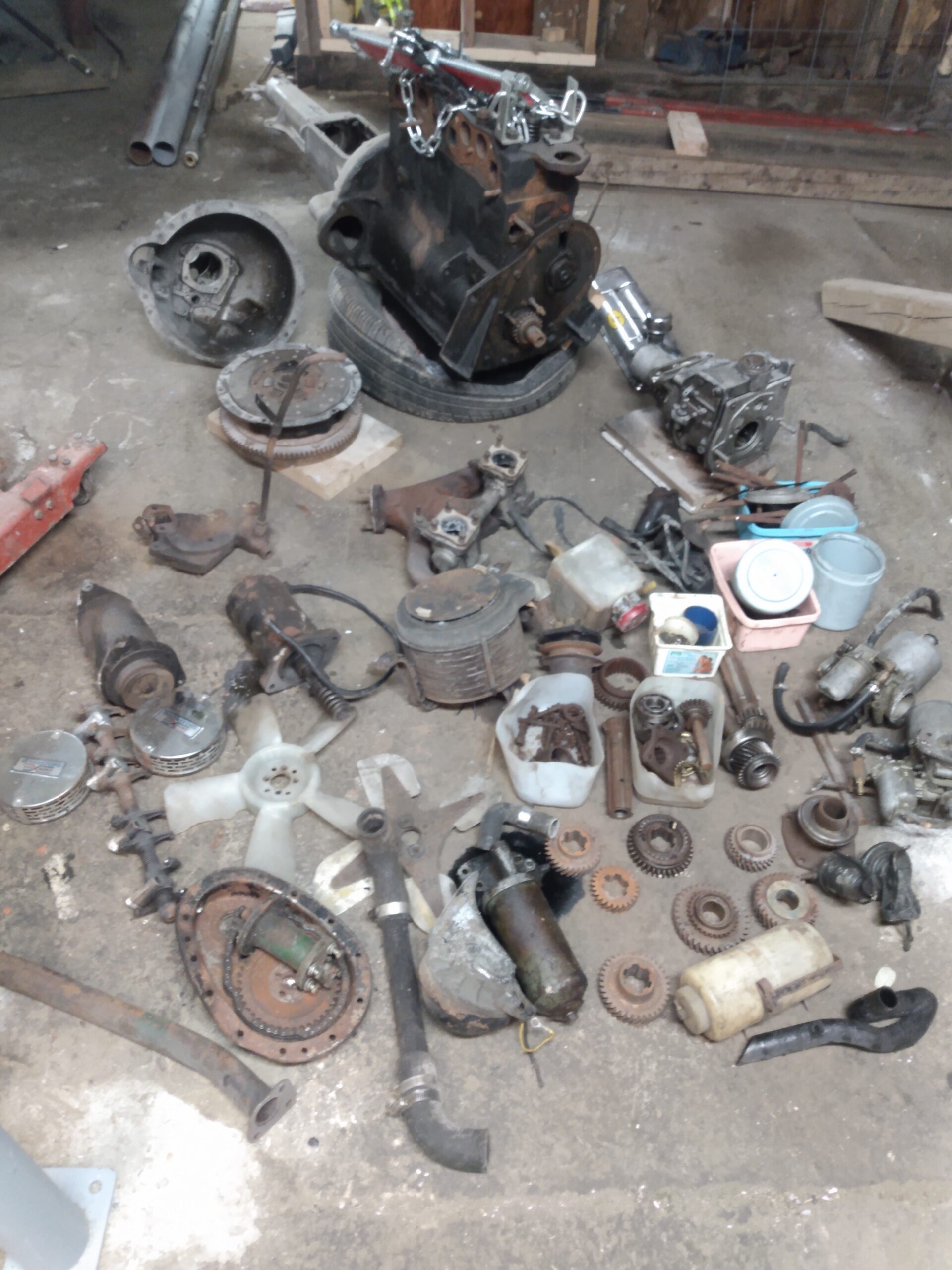 1961 TR3 Engine/Transmission & Associated Parts – Toronto Triumph Club