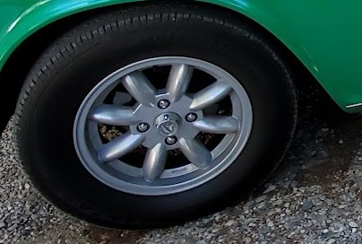 Bolt-On Minilite Style Wheel, Silver, 15″ x 5.5″ – Toronto Triumph Club