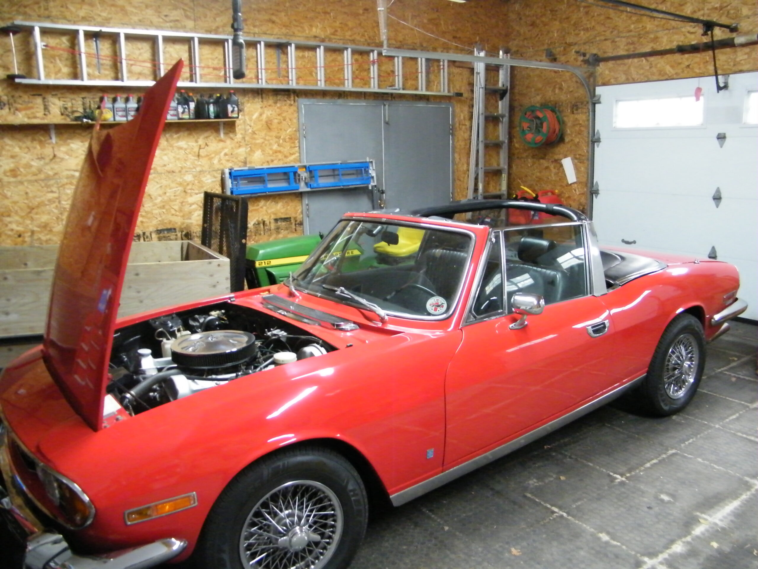 Reluctant sale of 1973 Triumph Stag – Toronto Triumph Club